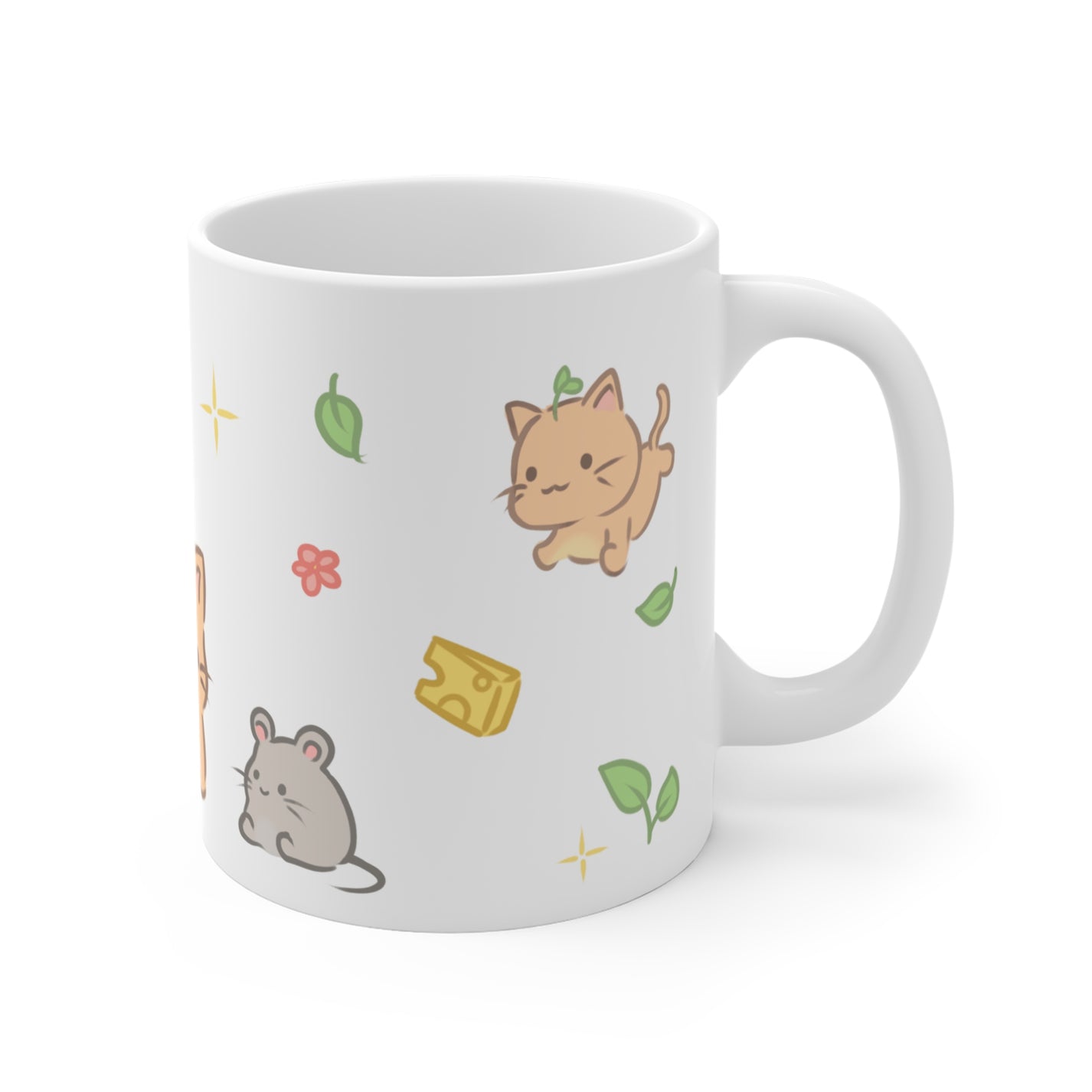 Cat's Day Off Mug | Cute Cat Coffee Ceramic Mug Gift – viyaura