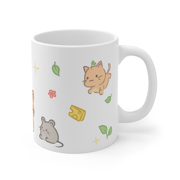 Cat's Day Off Mug | Cute Cat Coffee Ceramic Mug Gift – viyaura