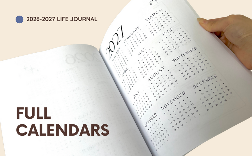 2026-2027 Life Journal| Two Year Celestial Digital Planner – viyaura