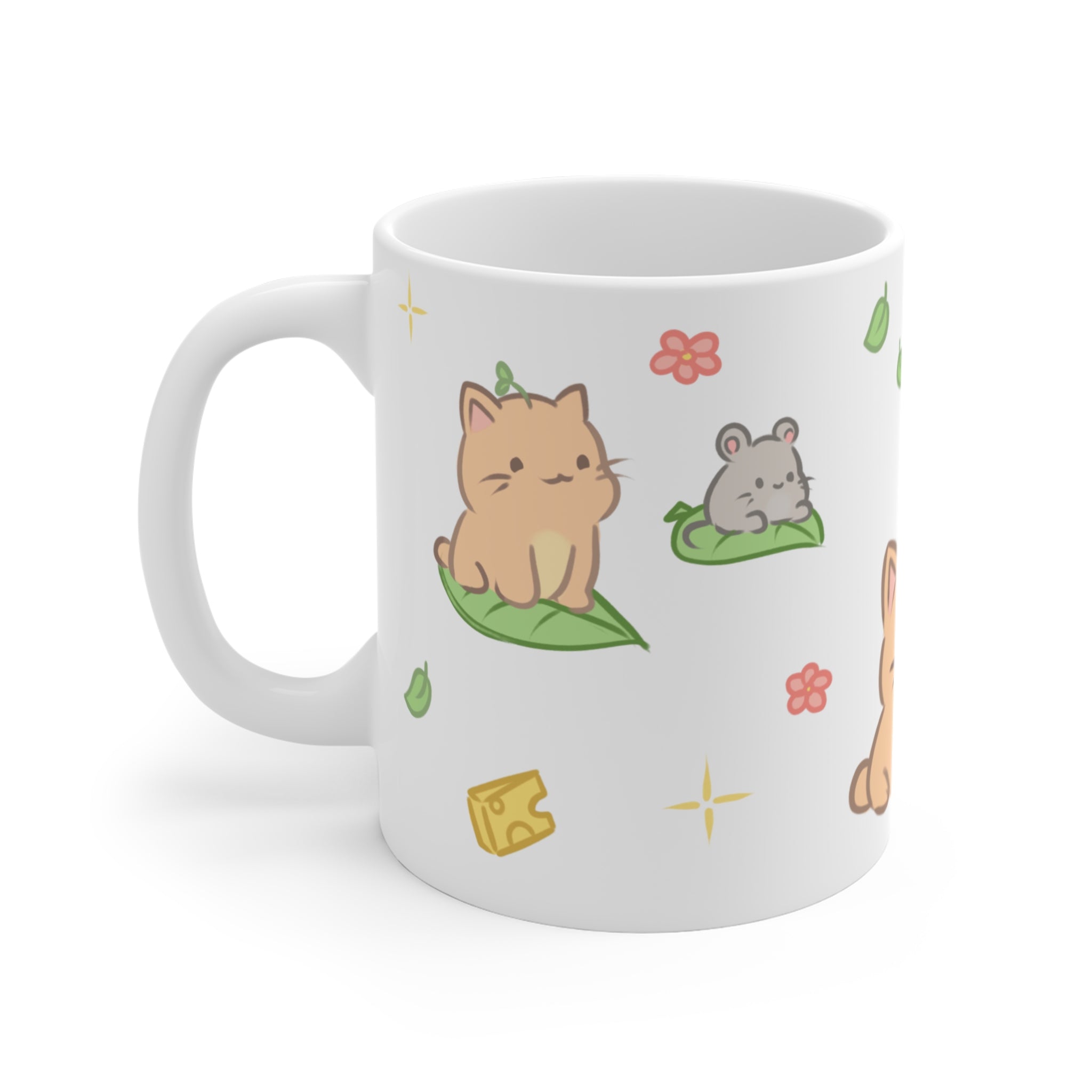 Cat's Day Off Mug | Cute Cat Coffee Ceramic Mug Gift – viyaura