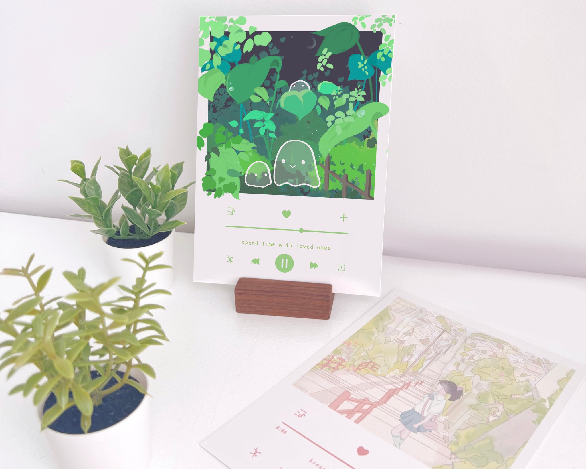 Aesthetic Nostalgia Postcard Prints | Anime Art Set – viyaura