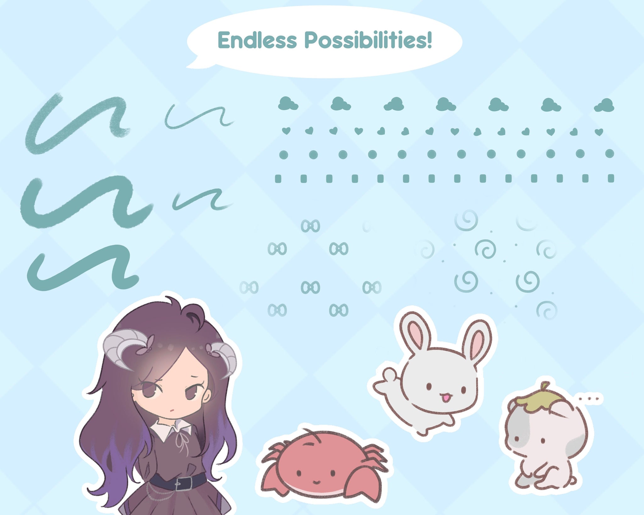 Simply Kawaii Brush Set – viyaura